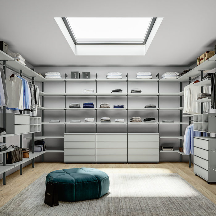Ideas to introduce luxury storage and dressing space to your walk-in ...